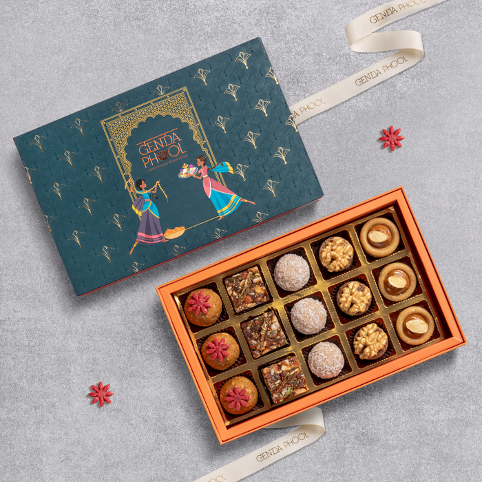 15 Piece Refined Sugar-free Mithai Box