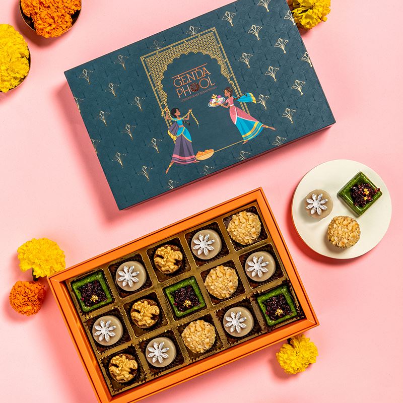 15 pc Vegan Mithai Box
