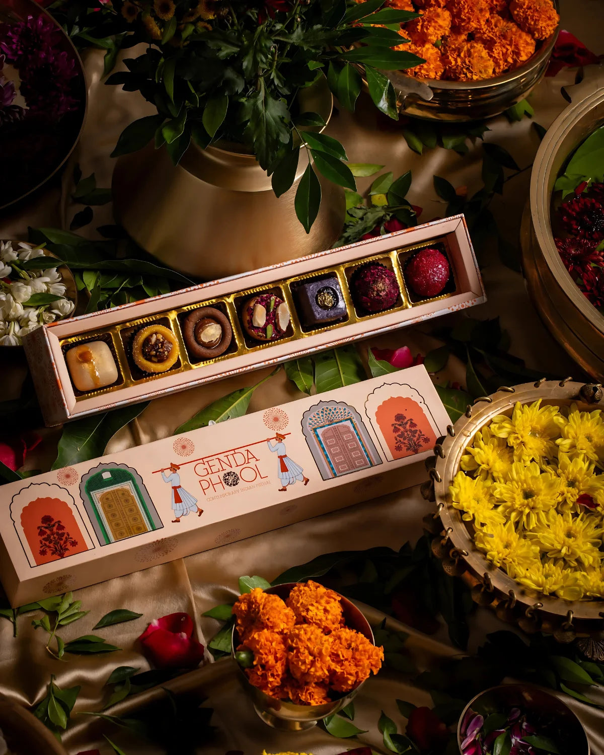 Box Of 7 Assorted Mithai Box