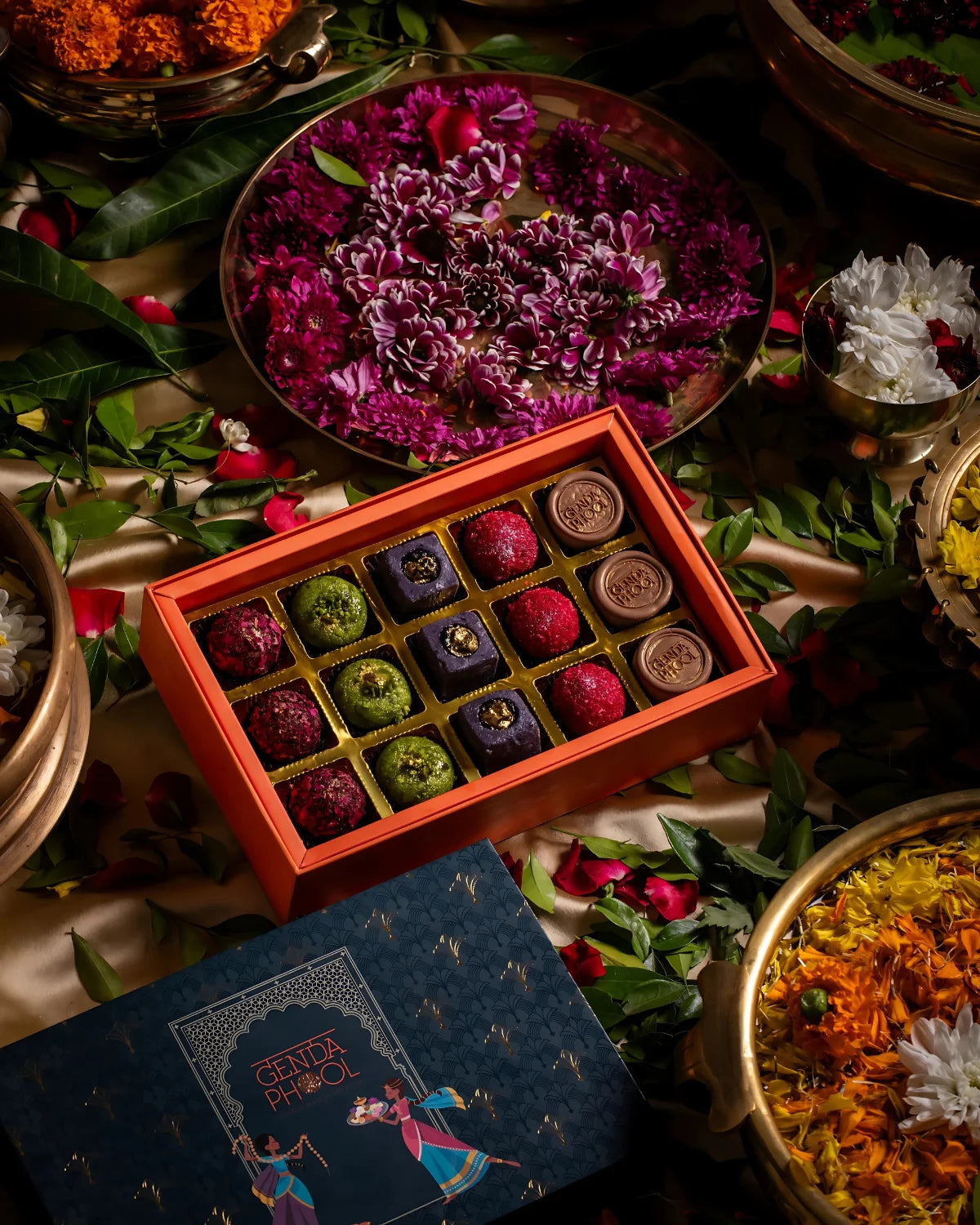 Box Of 15 Assorted Mithai Box