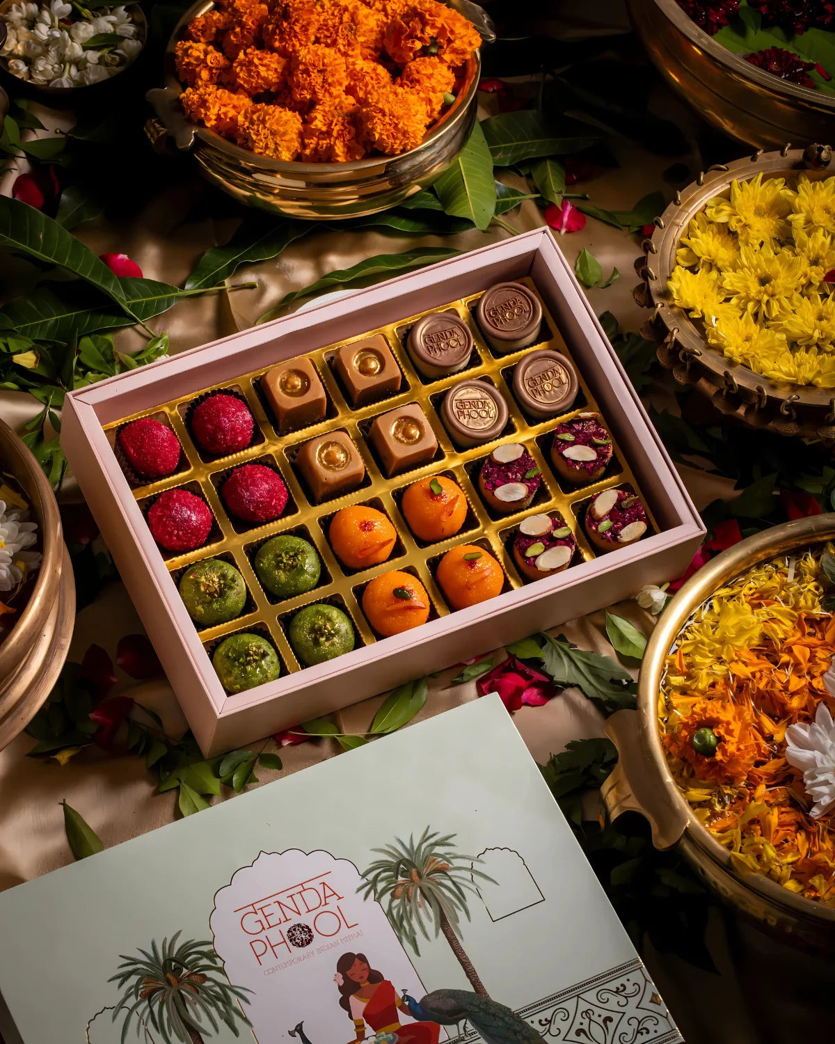 Box Of 24 Assorted Mithai Box